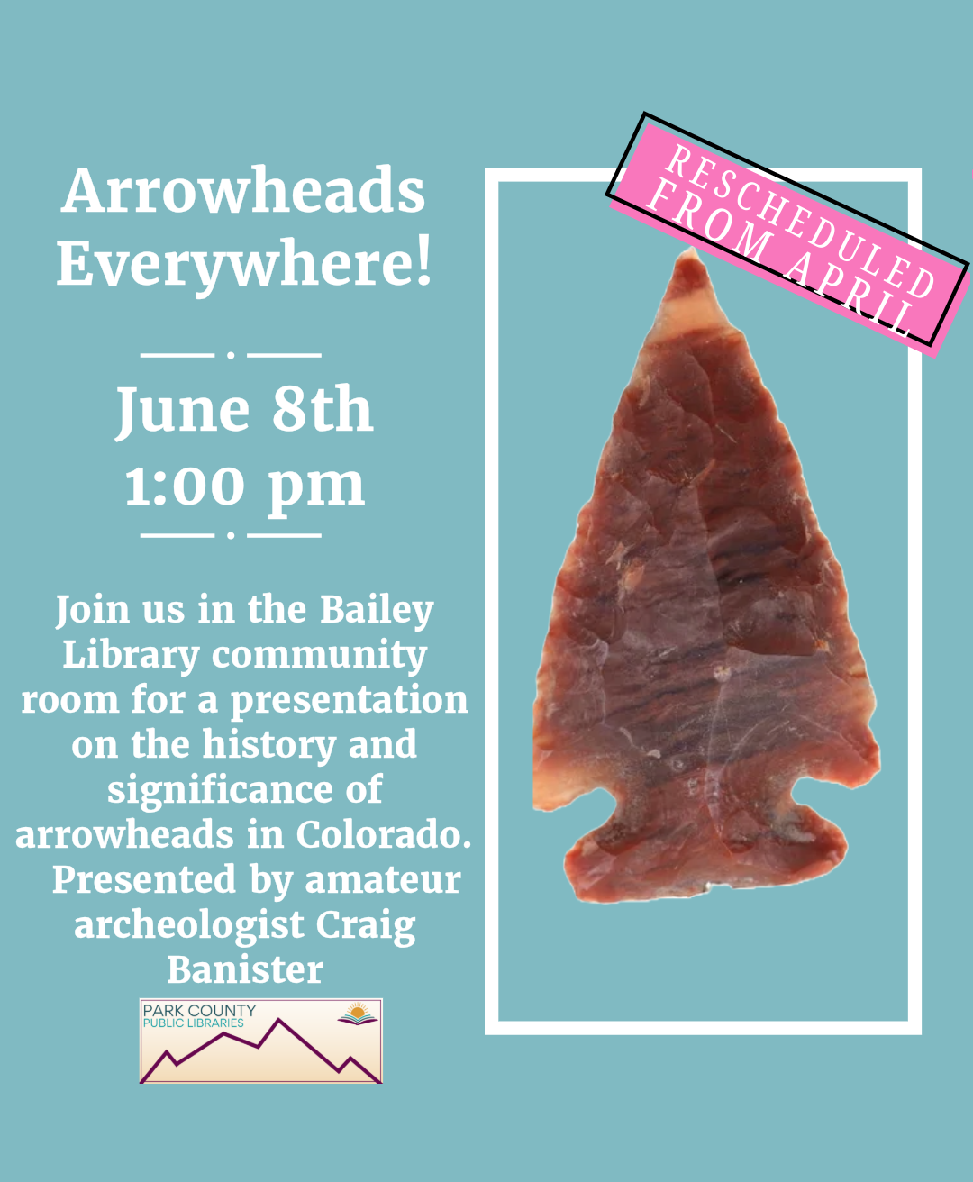 Bailey Library Calendar | Welcome To Park County Public Libraries